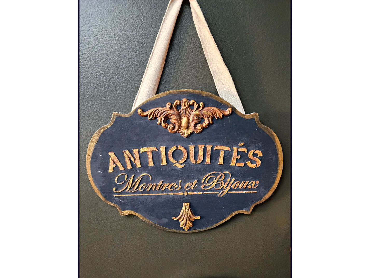 French decor Sign | French Country Decor | French antique wall decor ...