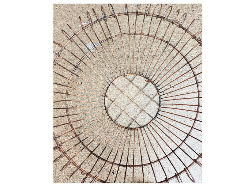 Large Wire Planter | Georgian wire planter | Vintage wire planter | Fr ...